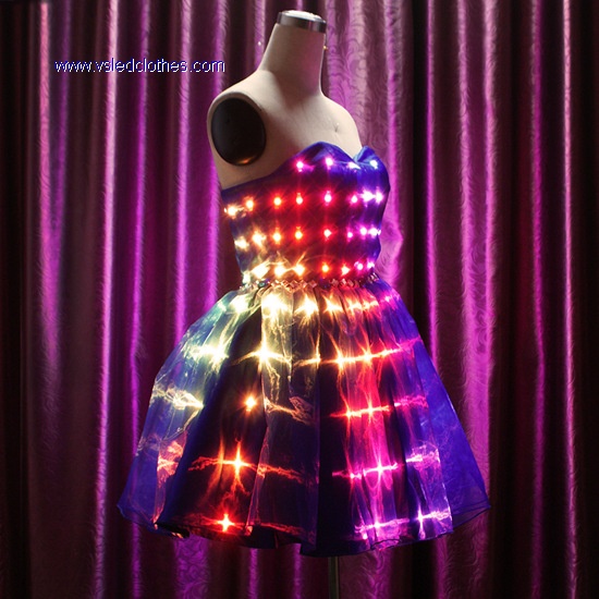 DMX512 Night Club LED Luminous Skirt
