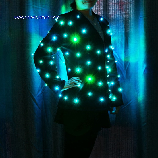 Programmable Rocket Girls LED Costumes