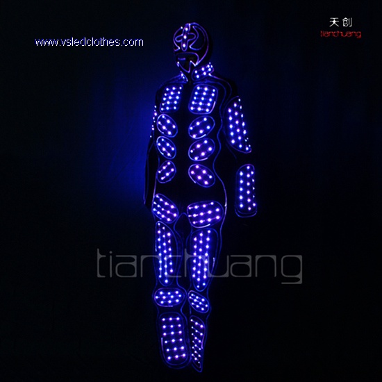 Fullcolor LED costumes with LED mask