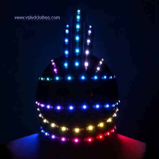 Full color LED Light Helmet