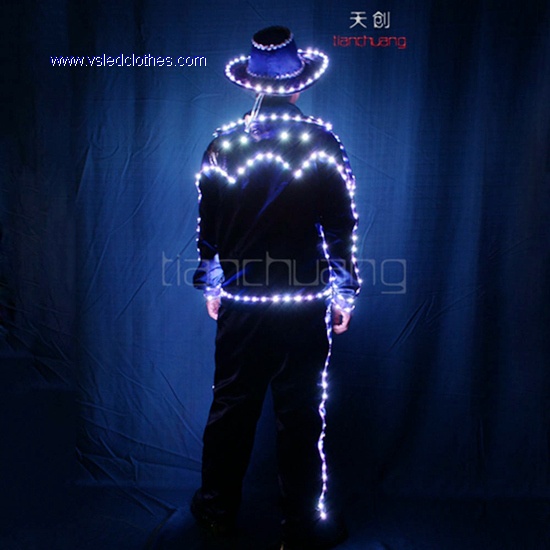 LED Electric Horseman Costumes