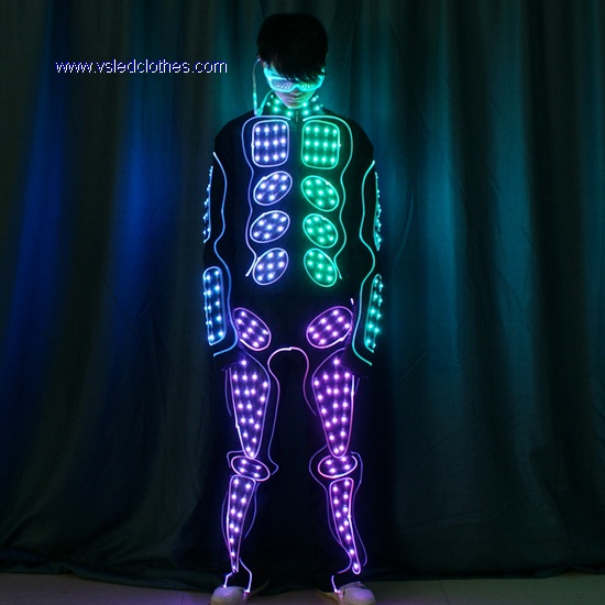 DMX512 controlled LED Jumpsuits