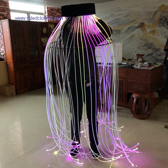 Swirled Full color LED Light up structure