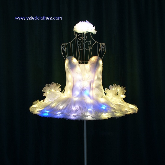 Full color LED Light up Ballet Skirt