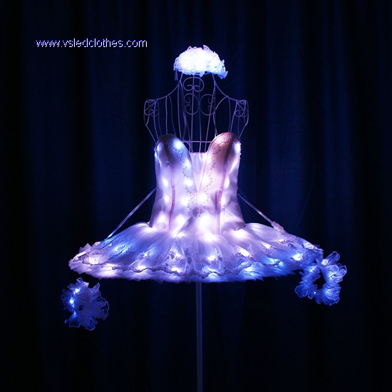 Full color LED Light up Ballet Skirt