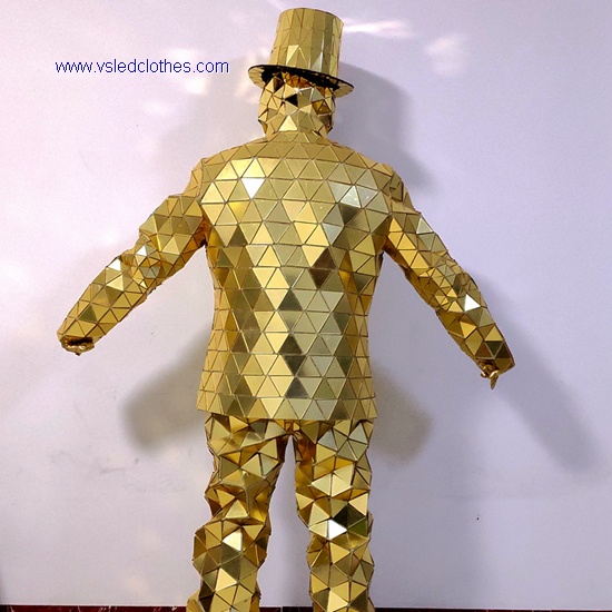 Golden Mirror Man