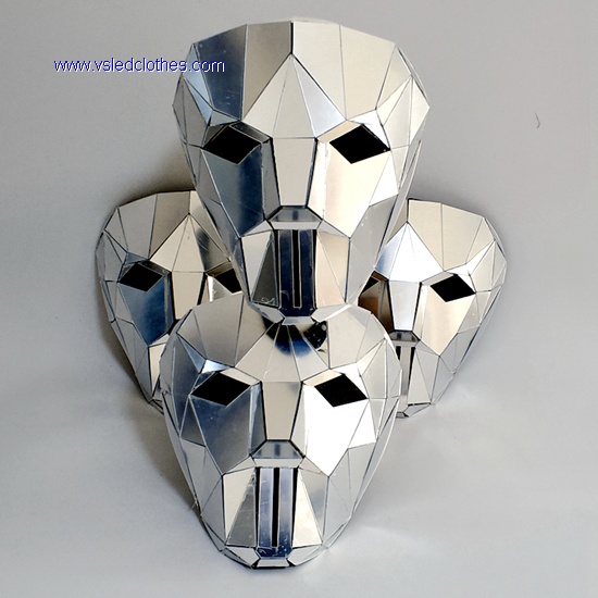 Chrome mirror mask