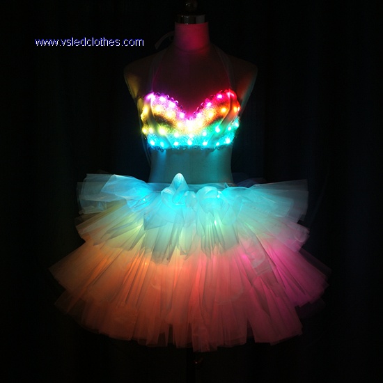 full color Sexy LED Skirt