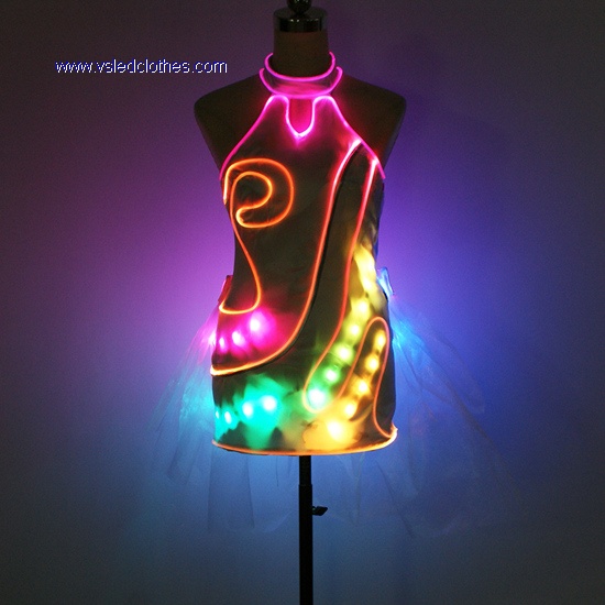 full color Sexy LED Skirt