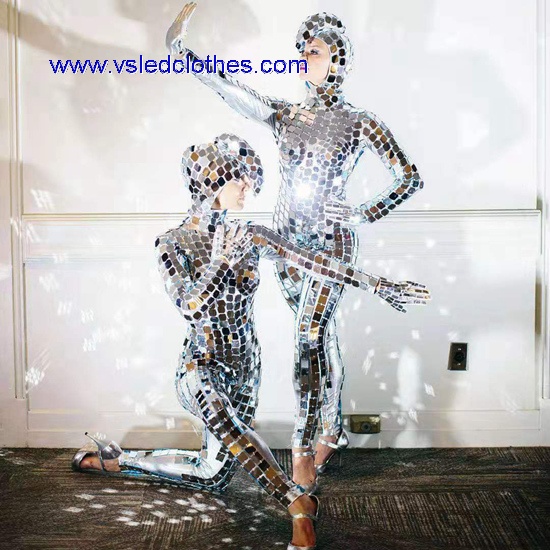 Dual-purpose mirror jumpsuits